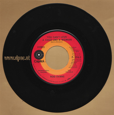 Rod Evans - Solo Single 1970